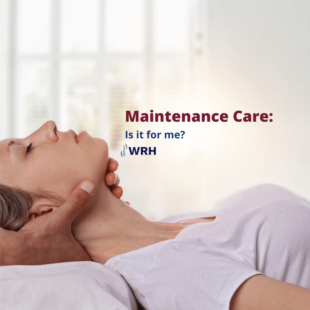 Maintenance Care: Is It For Me? - Western Region Health