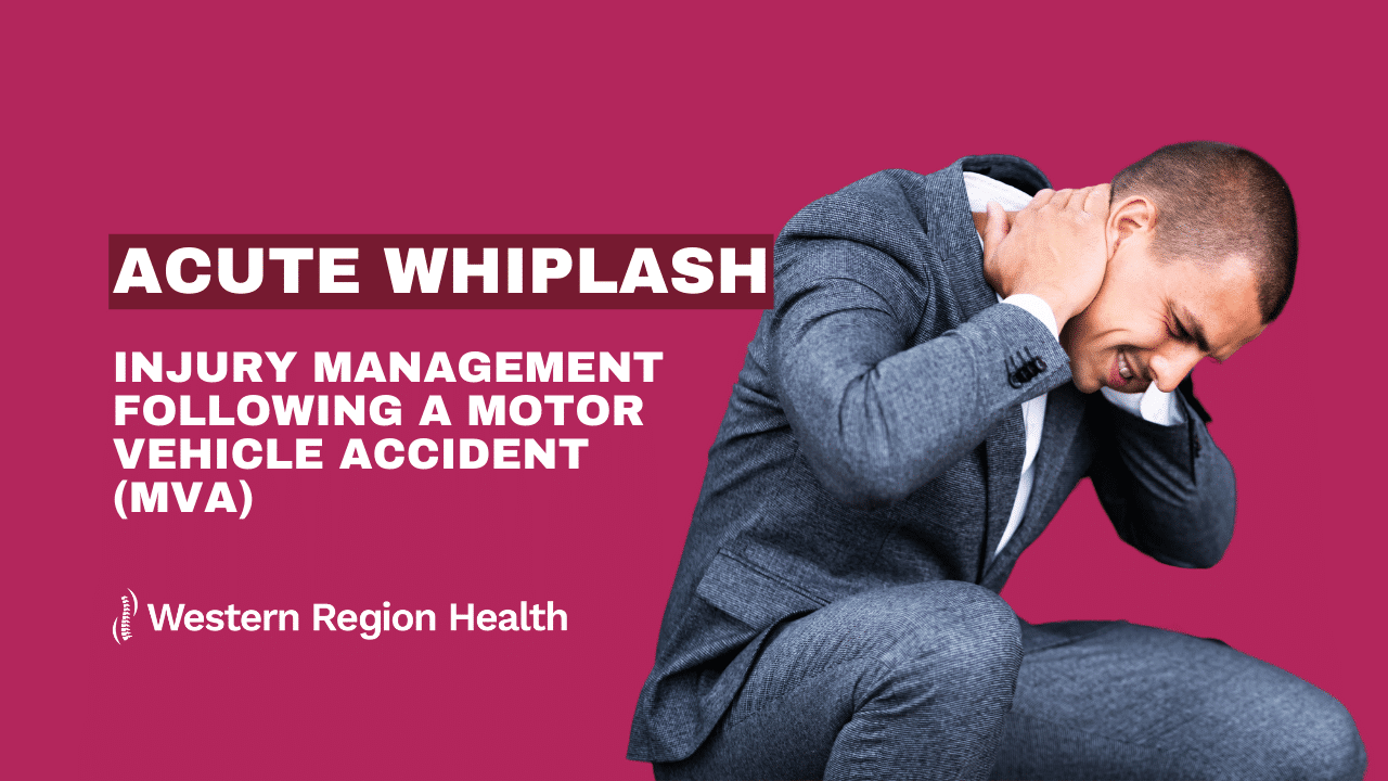 Acute Whiplash Injury Management Following A Motor Vehicle Accident ...